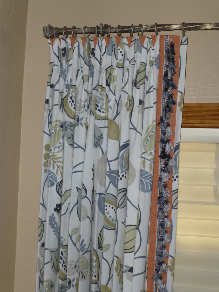 New Pleat Style for Side Panel Drapes