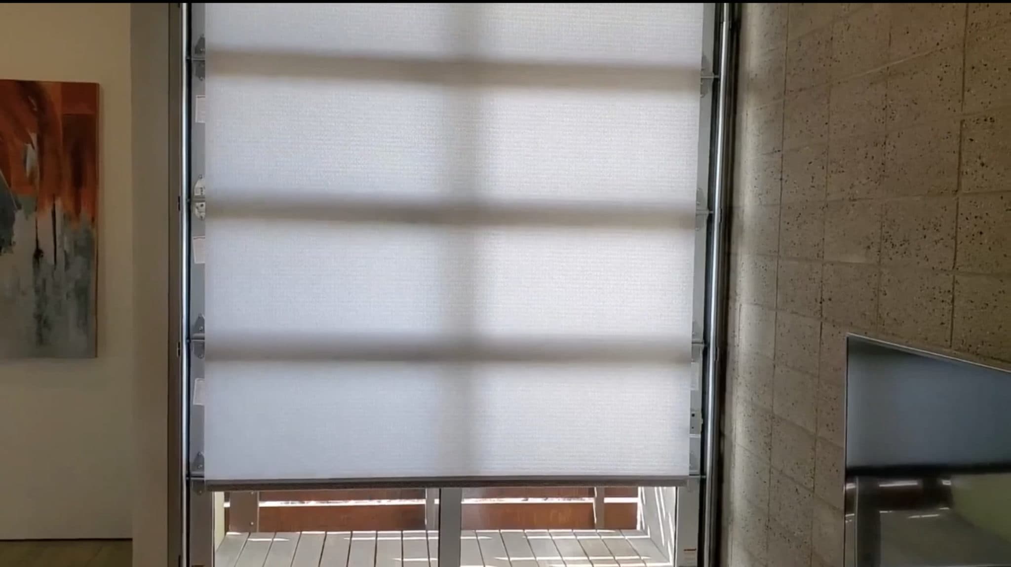 Window Covering for Roll Up Garage Door in Reno NV - Kempler Design