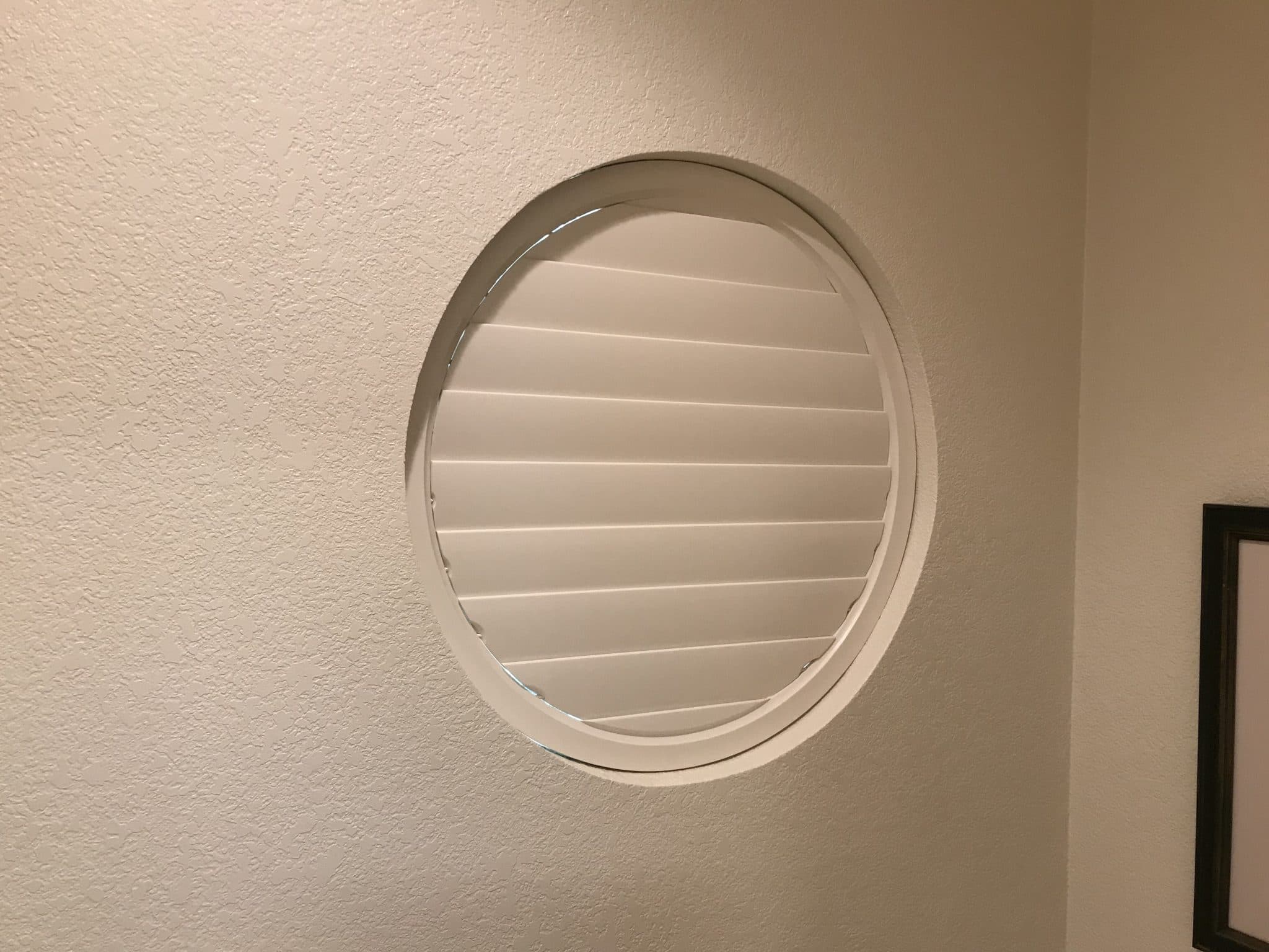 Caughlin Ranch Circular Window Shutters - Kempler Design