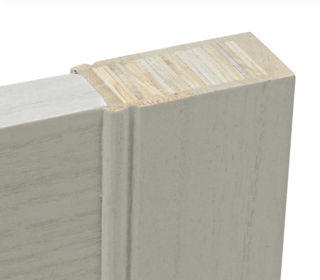 Views of Divider Rails and Hidden Hinges on Shutters